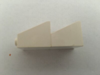 2 x White Lego 2 x 2 x 2 Slope Brick | eBay UK