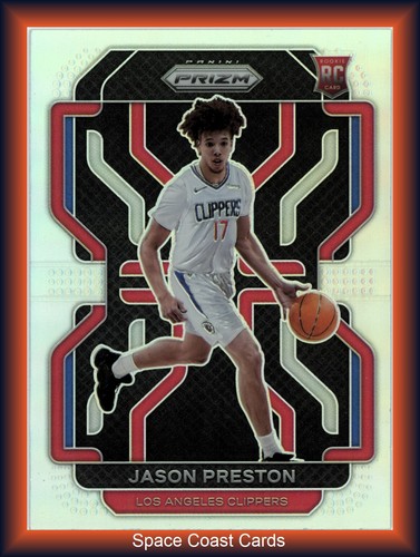 2021-22 Panini Prizm Jason Preston Silver Prizm Rookie Card RC #327 | eBay