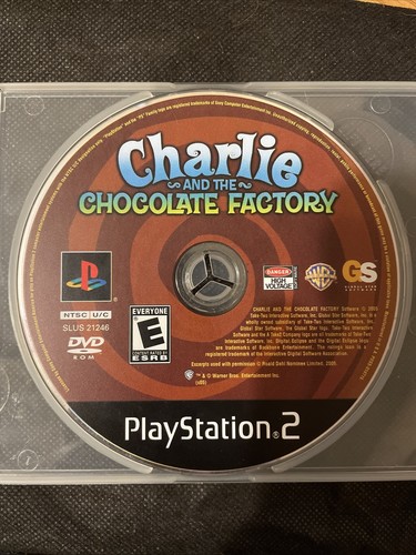 SONY PLAYSTATION 2 CHARLIE & THE CHOCOLATE FACTORY! GAME DISC ONLY ...