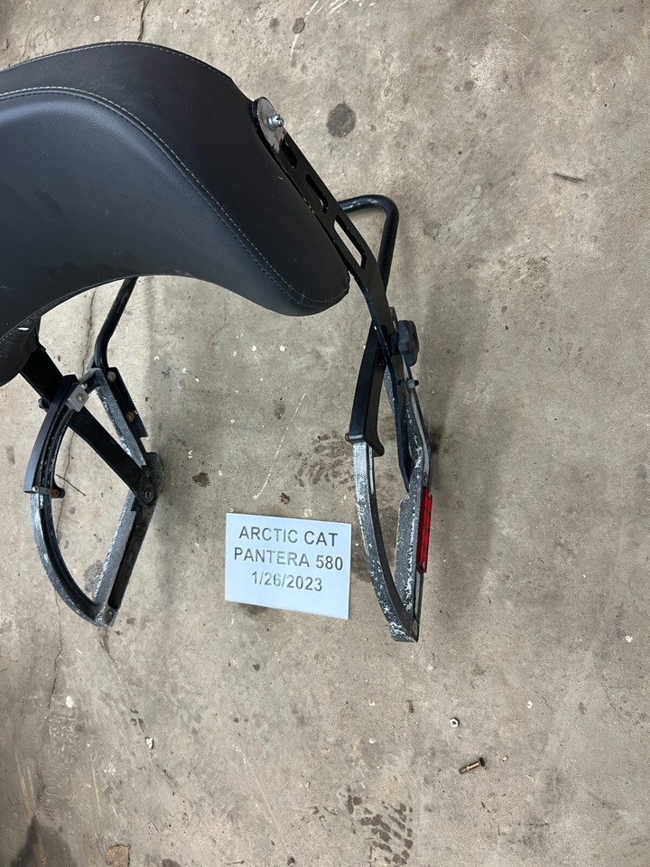 Arctic Cat Pantera 580 Backrest Assy 0716-096 1996 MY | eBay