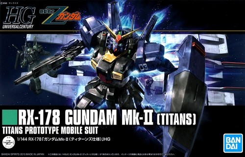 Bandai HGUC(194) 1/144 HG RX-178 Gundam MK-II (Titans) Mobile Suit ...