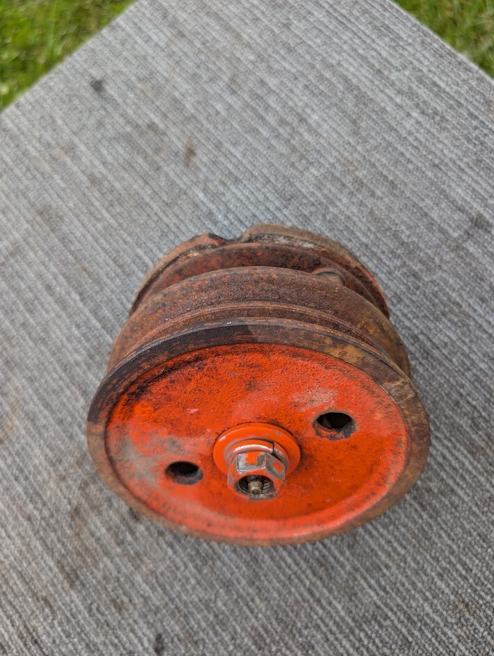 Kubota RC60 Blade Spindle Assembly-Spindle Shaft, Pulley, Bearings ...