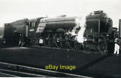 Photo 6x4 Railway Steam 60097 4-6-2 A3 Class Pacific Haymarket shed ...