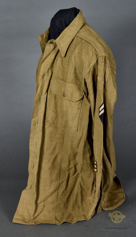 WWII US Ike Jacket Staff Sergeant Tank Destroyer 70th Infantry Read ...