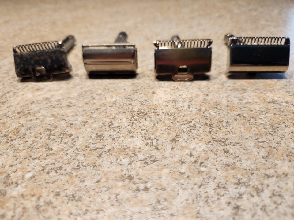 Vintage Gillette, GEM and Ever Ready Razors Lot of 4 | eBay