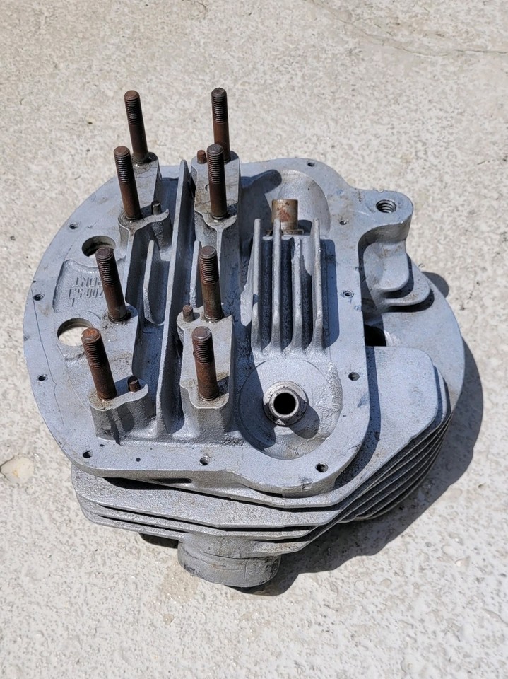 OEM Harley Panhead Cylinder Head Front 1955 | eBay