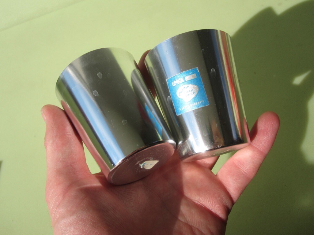 EMKA PALETTEN CUPS VW SAMBA BUS BULLI WESTFALIA CAMPING BREZEL KÄFER ...