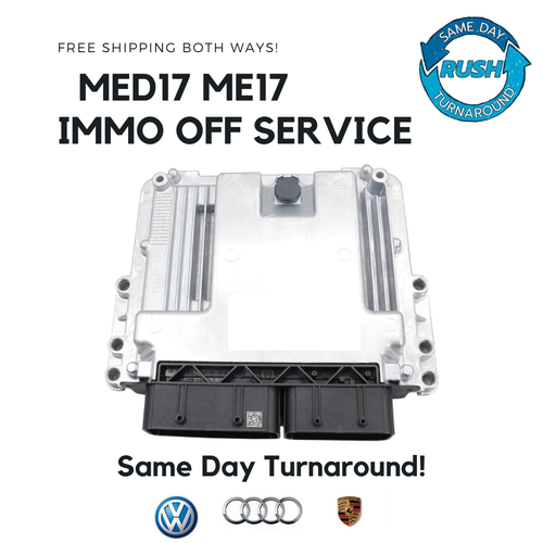 Immobilizer OFF Delete IMMO Off SERVICE For VW AUDI Volkswagen MED17 ...