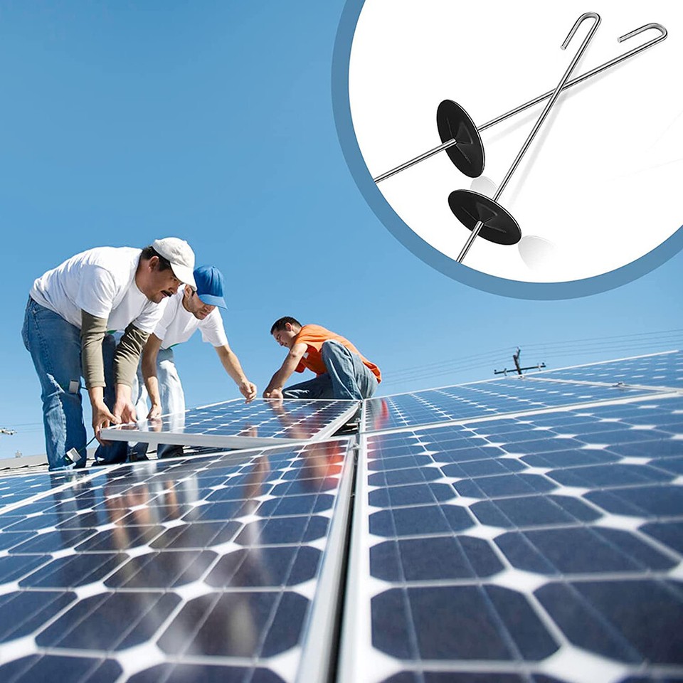 Solar Panel Wire Mesh Clips Bird Pigeon Proofing Bird Protection (10 ...