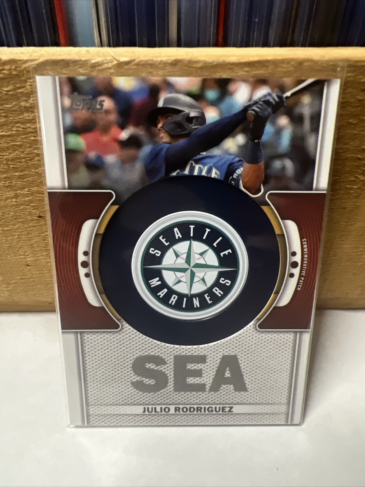 2023 Topps Series 1 Juilo Rodriguez Patch Logo | eBay