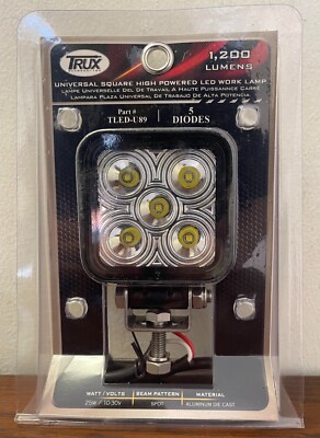 TLED-U89 Trux, 3" Square Mini Stellar Series Spot Led Work Lamp (Sealed ...