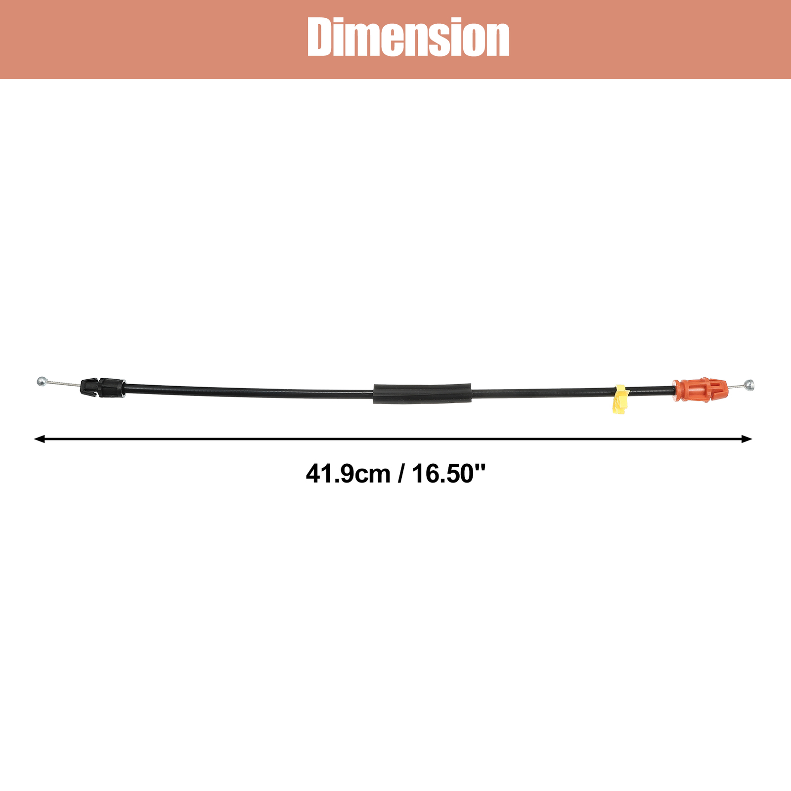 Pack of 2 For Chevrolet Tahoe 2007-2014 Car Door Latch Cable Black No ...