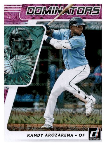 2021 Donruss Dominators Vector Randy Arozarena DOM4 | eBay
