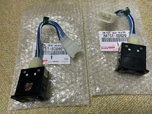 84751-60010 84751-60020 TOYOTA Genuine SEAT HEATER SWITCH LH RH ...