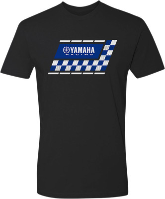 Yamaha Apparel Yamaha Racing Check T Shirt Large Black NP21S-M3108-L | eBay
