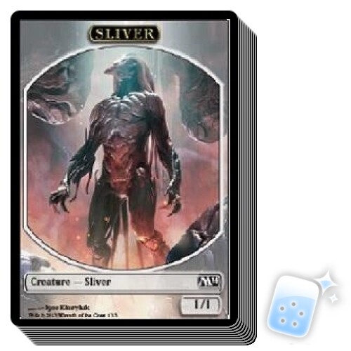 10 pcs SLIVER TOKEN (1/13) 2014 Core Set M14 Magic MTG MINT CARD | eBay
