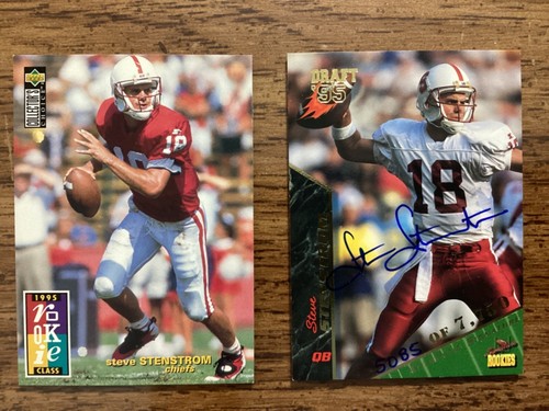 1995 Signature Rookies - Steve Stenstrom #65 Signatures /7750 (AU, RC ...