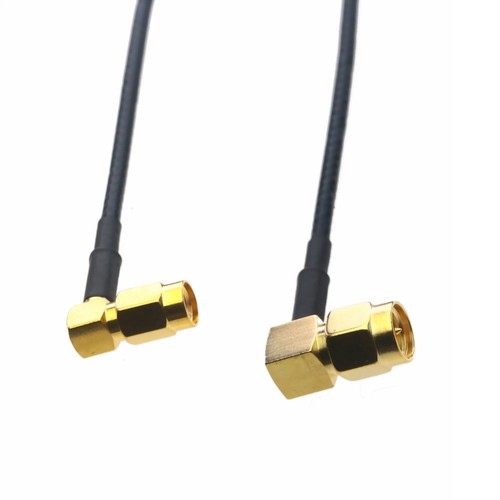 RF Cable SMA male elbow to SSMA male mini RG316 pigtail 6"~10FT ...