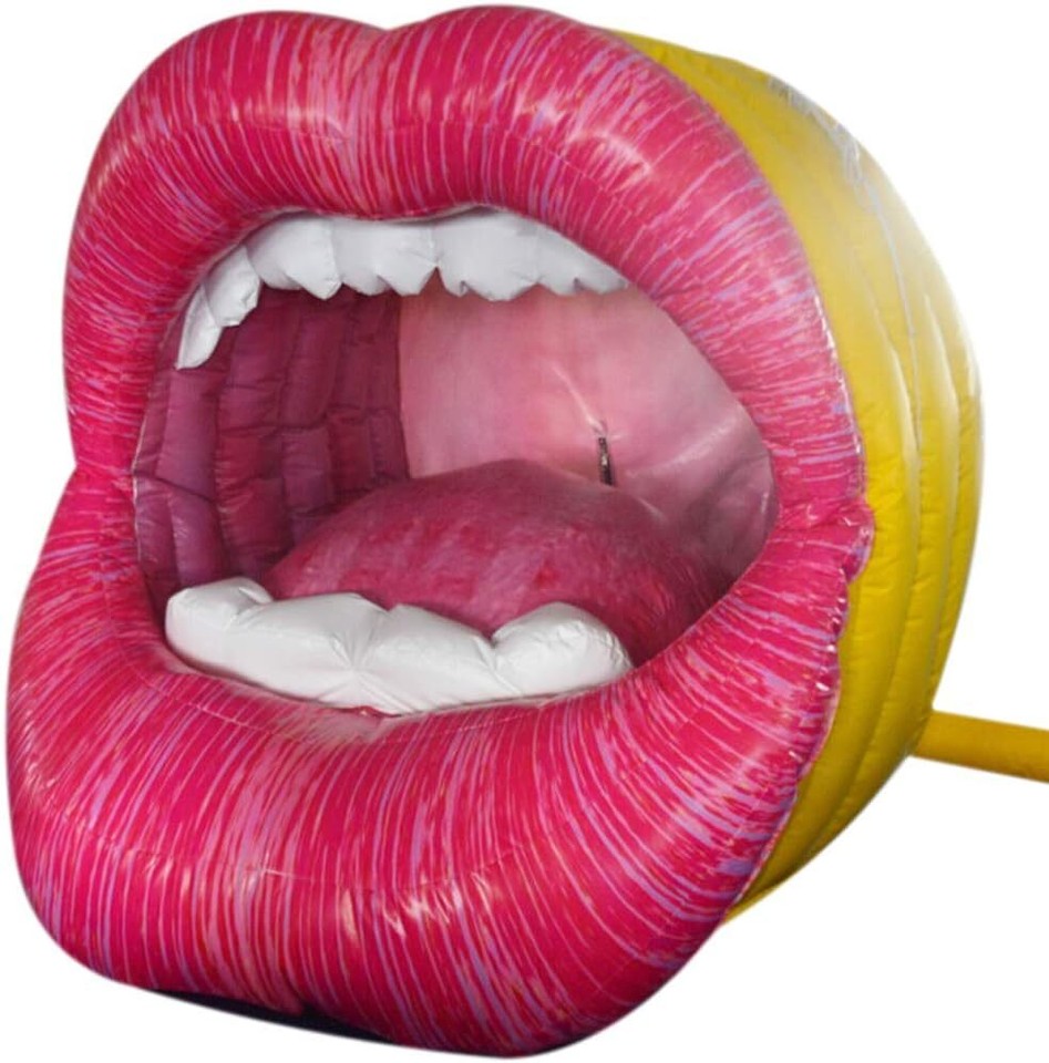 Large Inflatable Mouth Inflatable Lip for Stage Concert Party TV Show ...