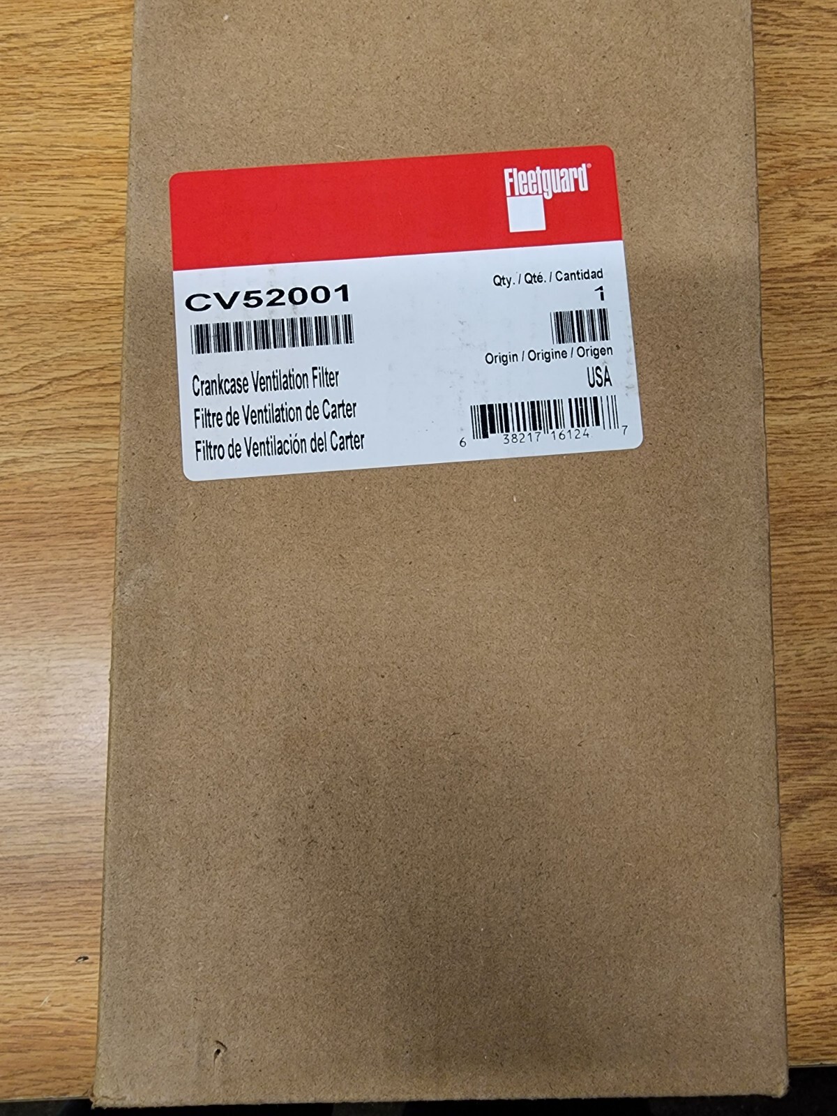 FLEETGUARD CV52001 - Cross reference air filters