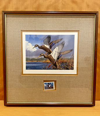 David Maass Federal Duck Stamp Print 1984 Maine S/N Lithograph: Signed ...