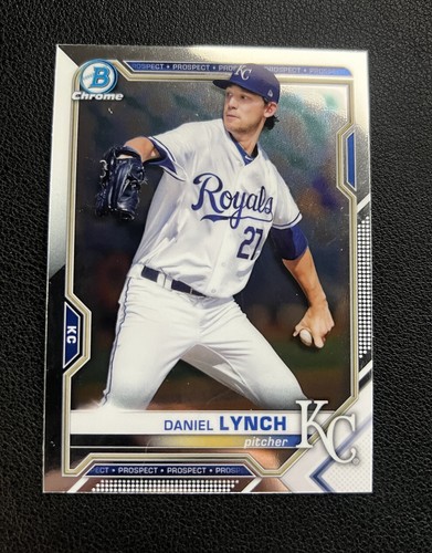 2021 Bowman Chrome Prospect Daniel Lynch #BCP-54 Royals | eBay