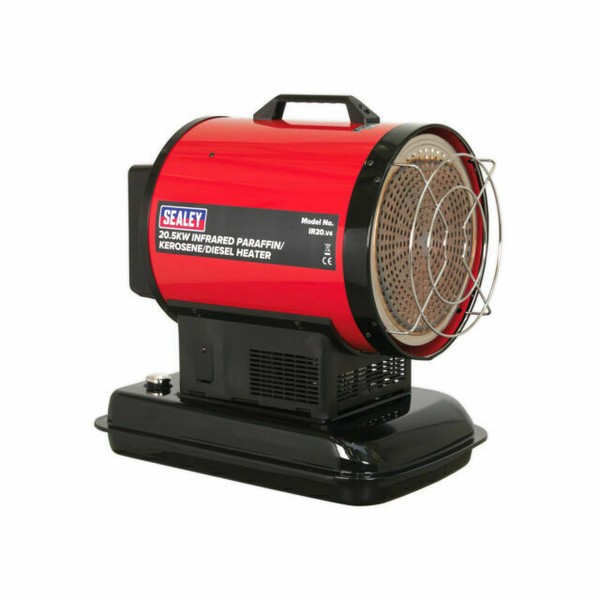 Sealey IR20 20.5kW Infrared Paraffin, Kerosene & Diesel Heater for sale ...