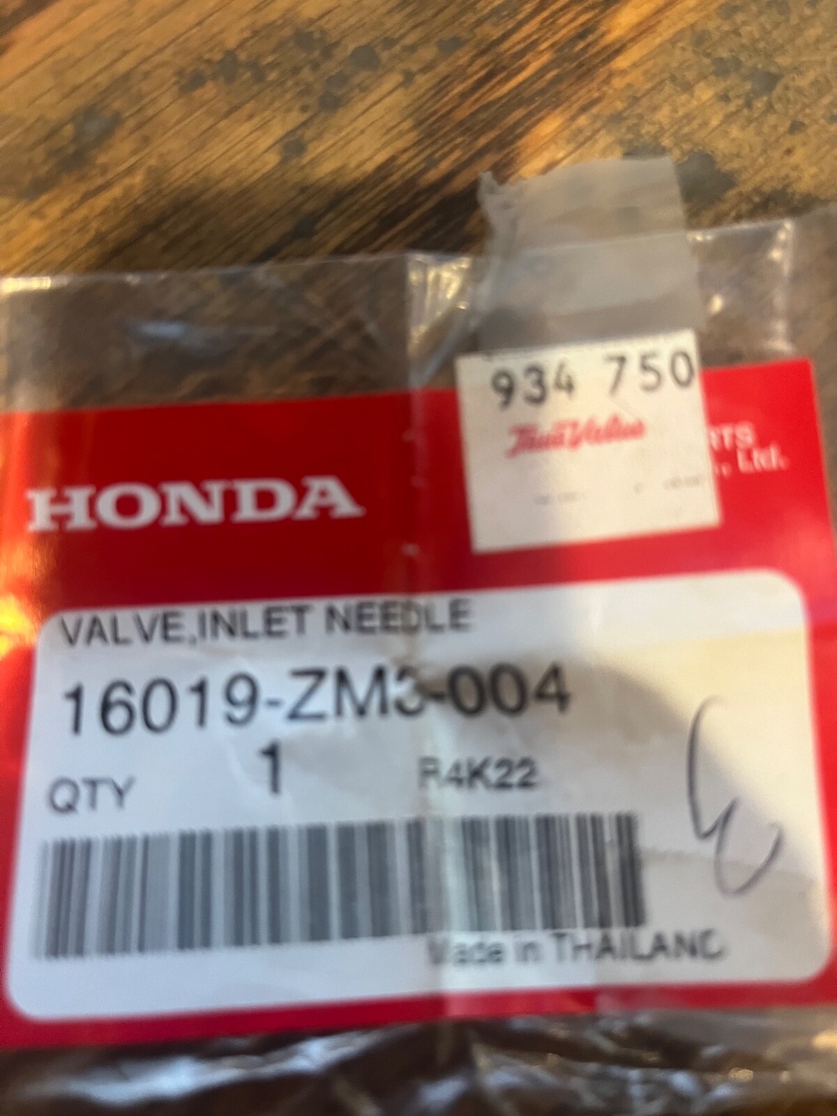 Honda 16019-ZM3-004 valve inlet middle | eBay