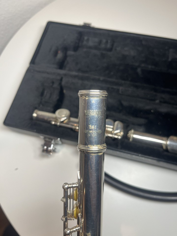 YAMAHA YFL 281 YFL281 OPEN HOLE FLUTE with Original Case !! | eBay