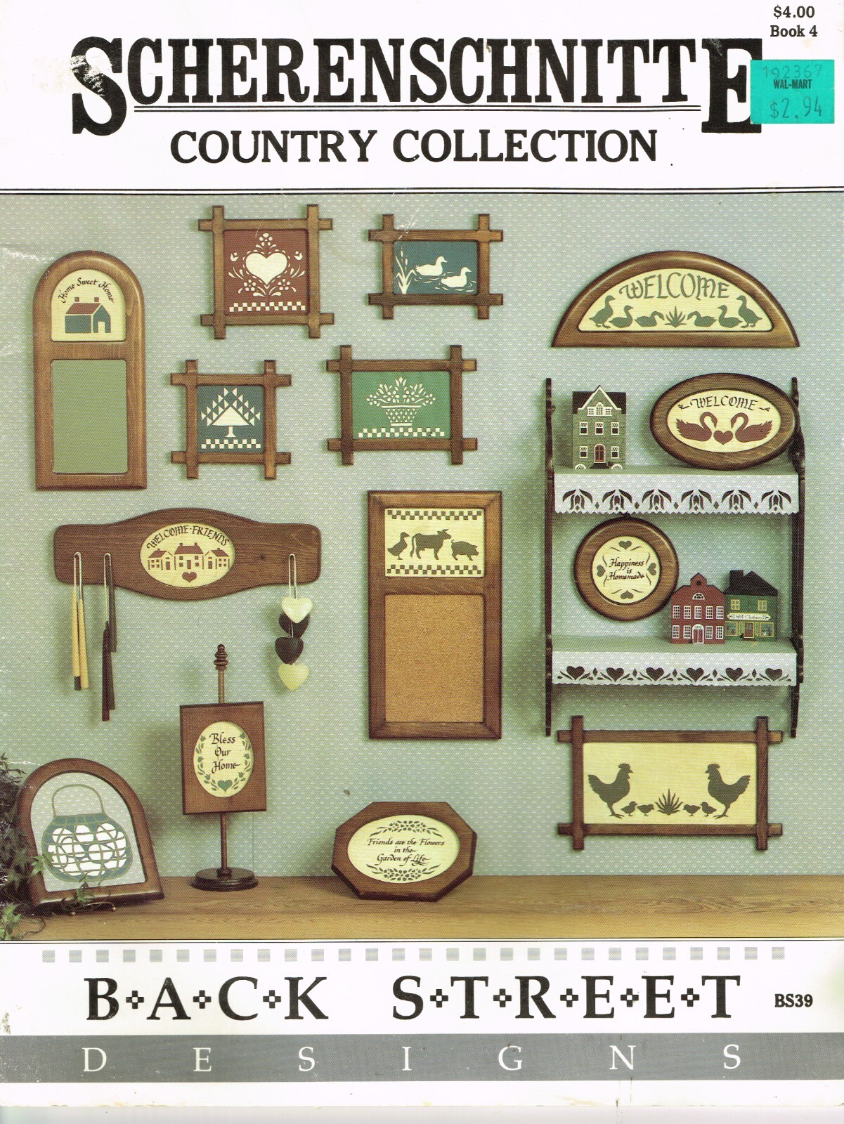 Scherenschnitte Country Collection Pattern Craft Book German Art Paper ...