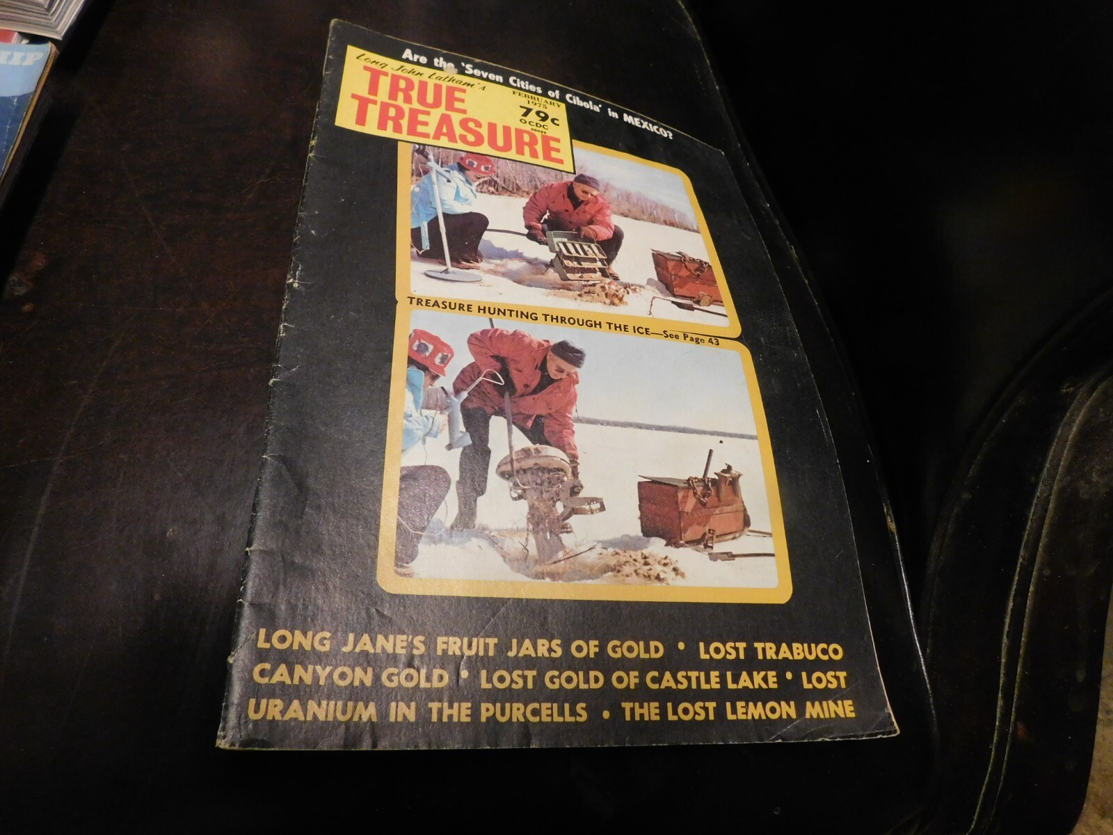 Long John Latham's True Treasure Magazine 1975 February | eBay
