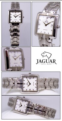JAGUAR Watch Designer J434/1 Swiss Made Stainless Steel Sapphire Glass ...