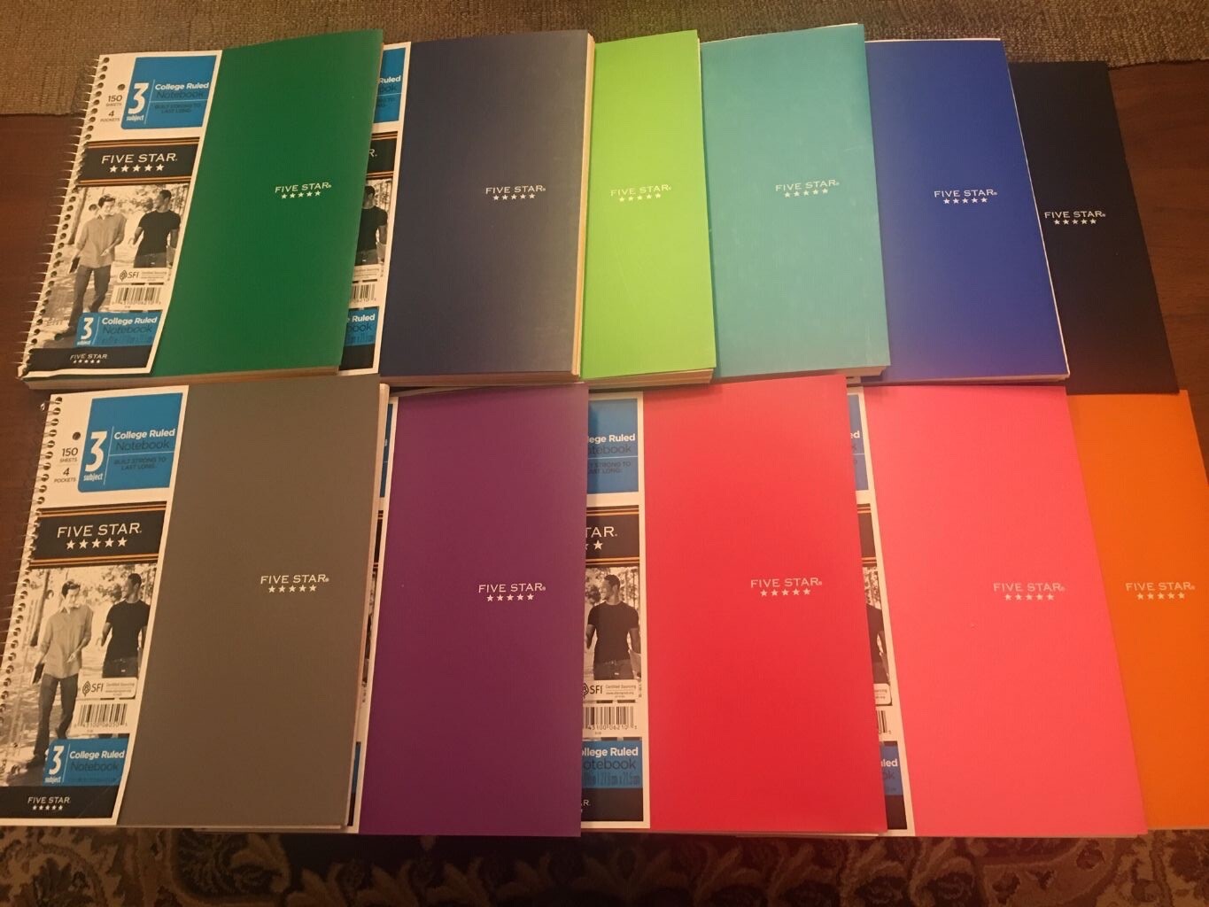 Mead Five Star 3 Subject Notebook College Ruled 4 Pocket 150 She Mead Five Star 3 Subject Notebook College Ruled 4 Pocket 150 She