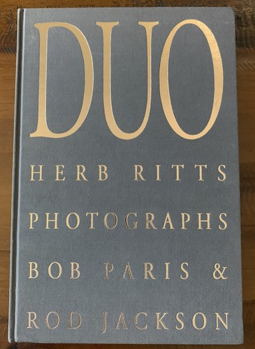 "DUO: Photographs of Bob Paris and Rod Jackson" by Herb Ritts, 1st Ed ...