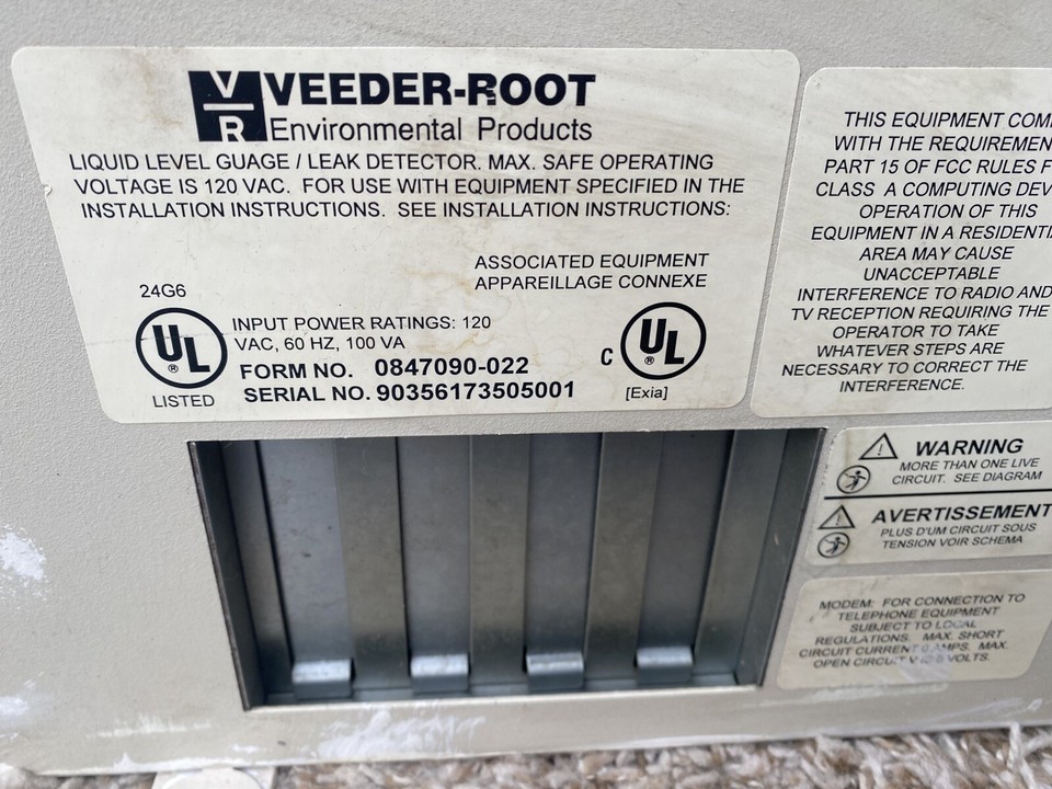 🔥Nice! Veeder-Root TLS-350 Monitoring Console With Extras Gilbarco 450 ...