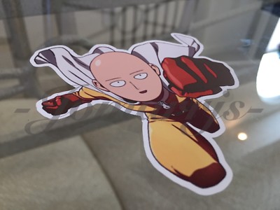 One Punch Man - Anime - Saitama - "Charging Punch" Anime Decal Sticker ...
