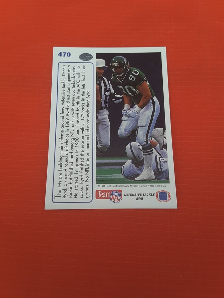 1991 Upper Deck - #470 Demetrius Byrd | eBay