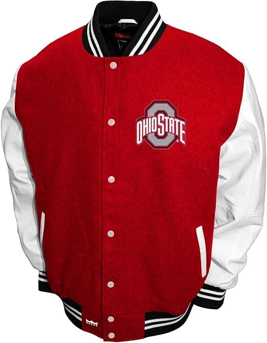 Ohio State Buckeyes Jacket Varsity Ohio State Jacket University ...