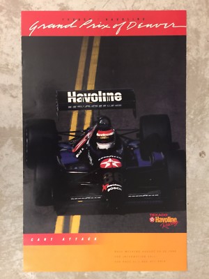 1990 Grand Prix of Denver CART Race Poster RARE!! Awesome L@@K | eBay