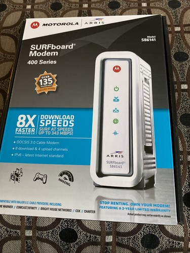 ARRIS Motorola SURFboard Cable Modem SB6141 Docsis 3.0 Fast Shipping ...