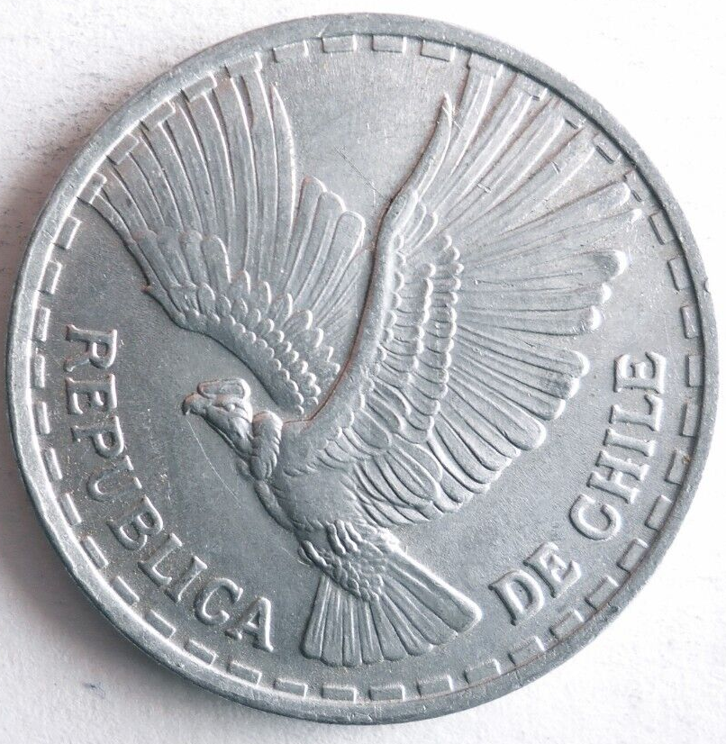 1963 CHILE CENTESIMO - CONDOR - Excellent Coin Bin #339 | eBay