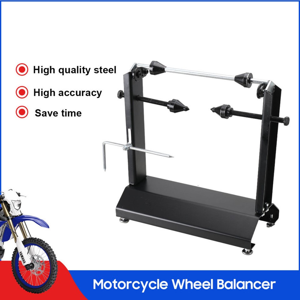 Motorcycle Bike Wheel Balancer, Rim Tire Balancing Spin Static Truing ...