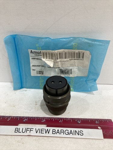 Amphenol MS3106A22-8S Circular Connector Mil-Spec, Box Mount, 2 pin | eBay