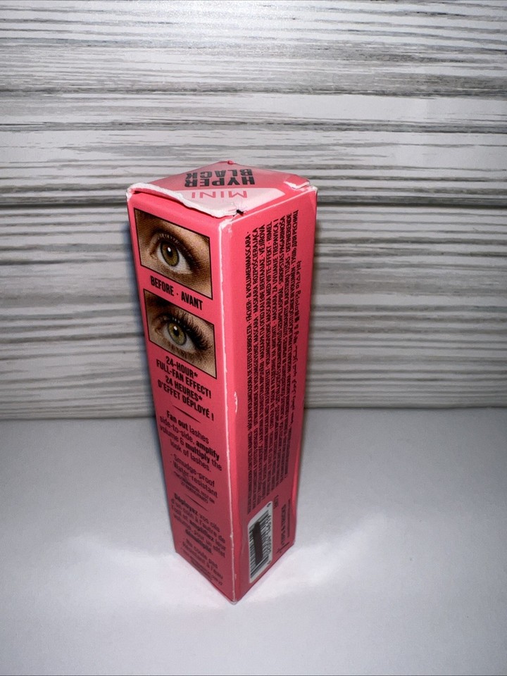 Benefit Fan Fest Fanning & Volumizing Mascara Hyper Black ~ Mini Size 0 ...