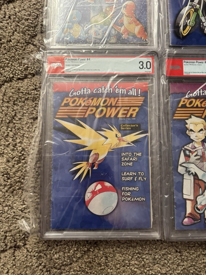Pokemon Nintendo Power Complete Set Issue 1-6 Collector’s Series 1999 ...