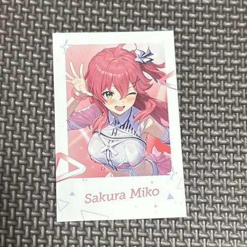 Hololive Trading Card Sakura Miko Random Cheki Style Holo Live | eBay