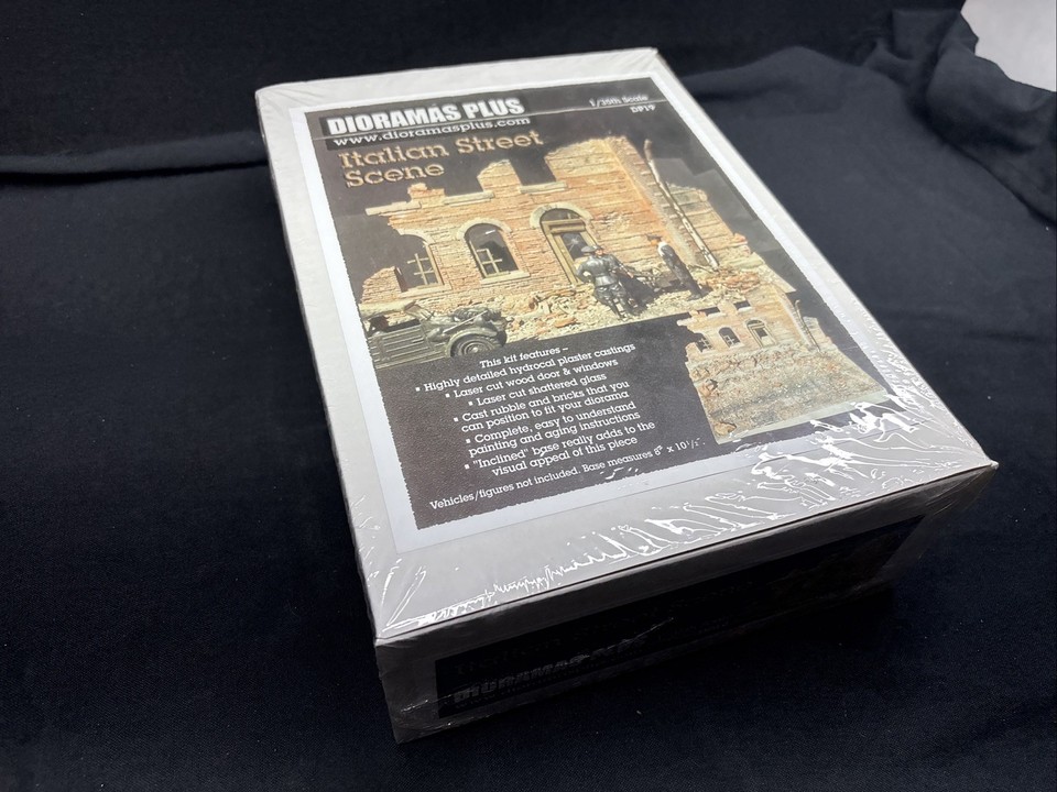 Dioramas Plus DP19 Italian Street Scene 1/35 Diorama Base Building ...