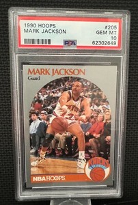 Mark Jackson 1990 Hoops #205 Base (Menendez Brothers in Background ...