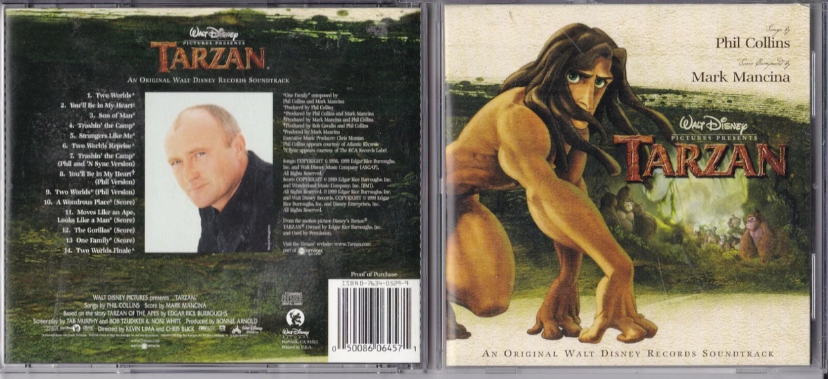 Tarzan Soundtrack Ebay