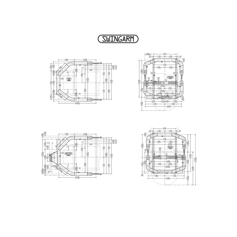 Custom Harley-Davidson Softail Frame Blueprints Ol Skool Design | OE ...